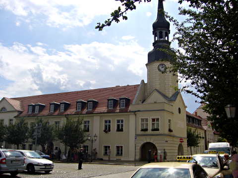 Rathaus Spremberg Fotos Radtouren Lausitz Radrundweg