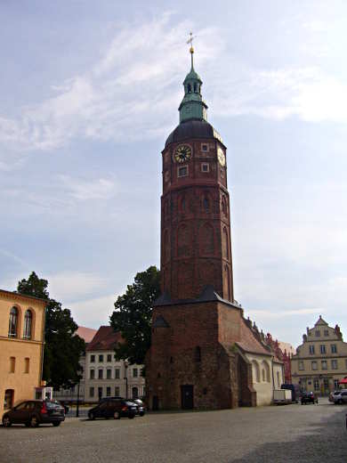 Luckau Georgenkapelle Hausmannsturm Radtouren Niederlausitz