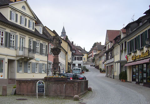 Gernsbach Stadtbesichtigung Fotos Schwarzwald Murgtal